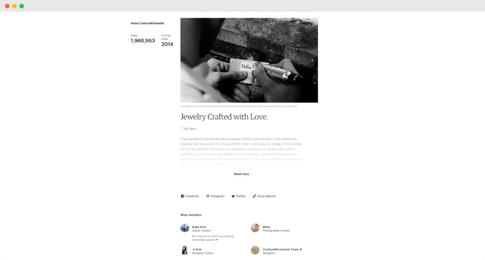 How To Write Etsy Shop About Section Templates Examples 