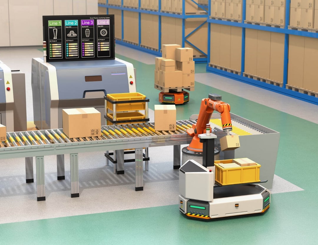 Automatisiertes Intralogistiksystem, vi:sit - Vetter IT Solutions