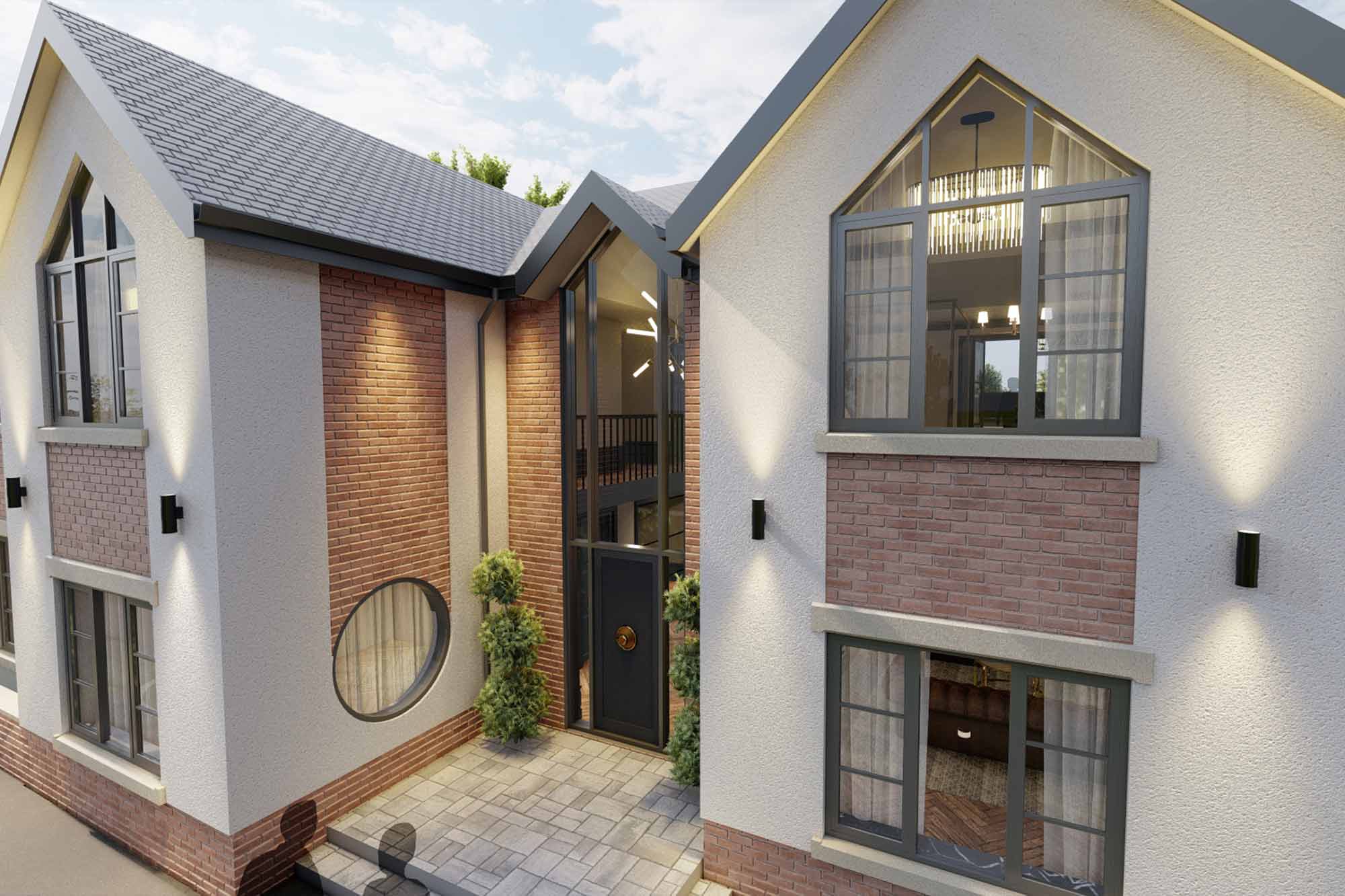 House re-model architectural design - home facelift| Zub Architecture