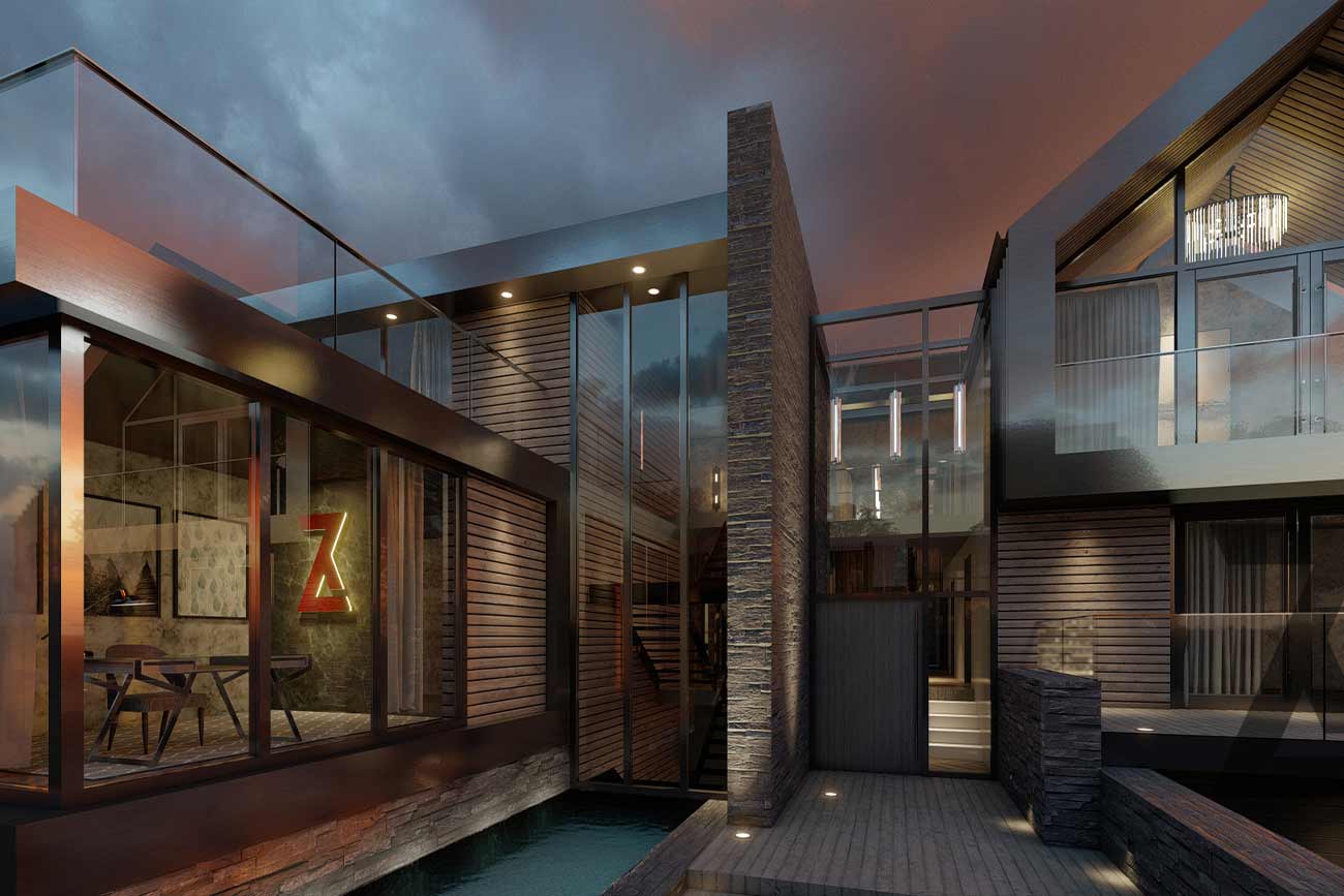 Modern Green Belt House | Zub Architecture