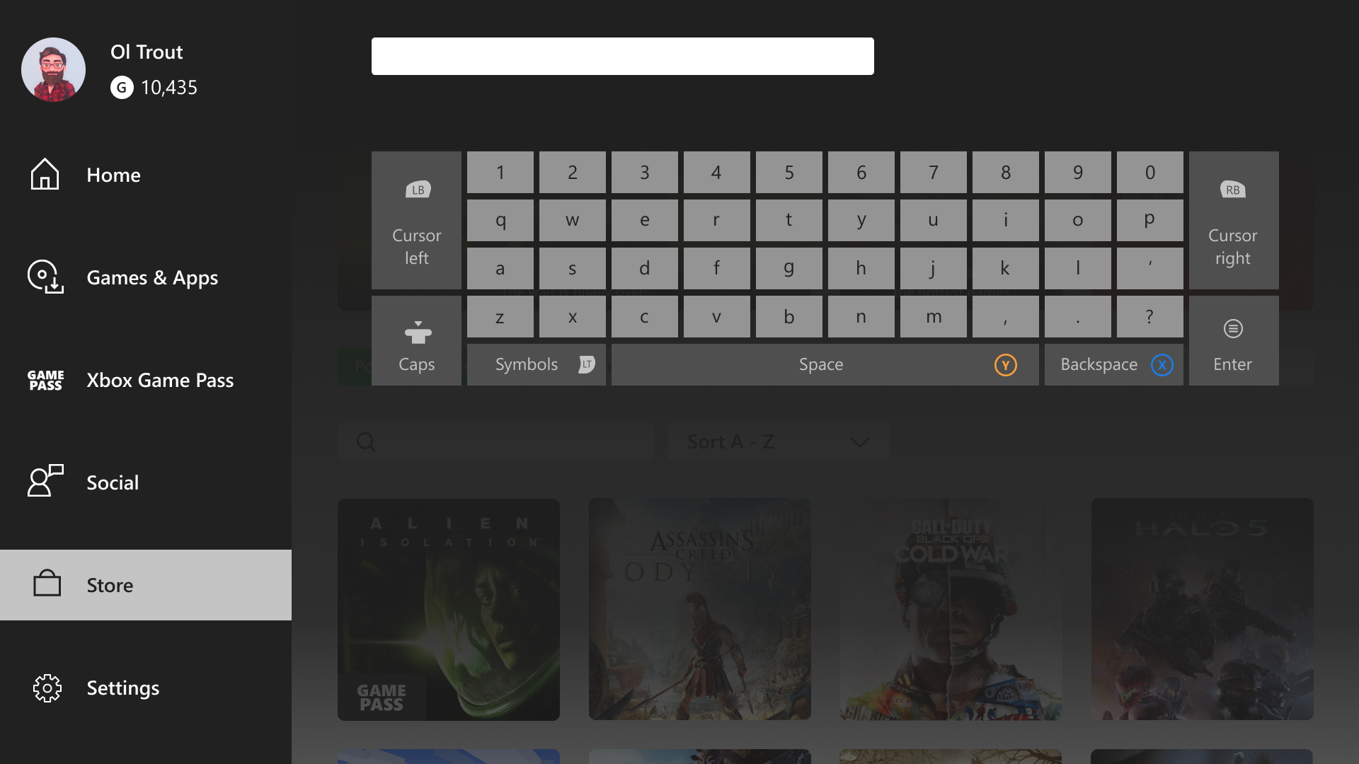 Jeremy Way - Graphic, UX & Webflow designer - Xbox Series X UI
