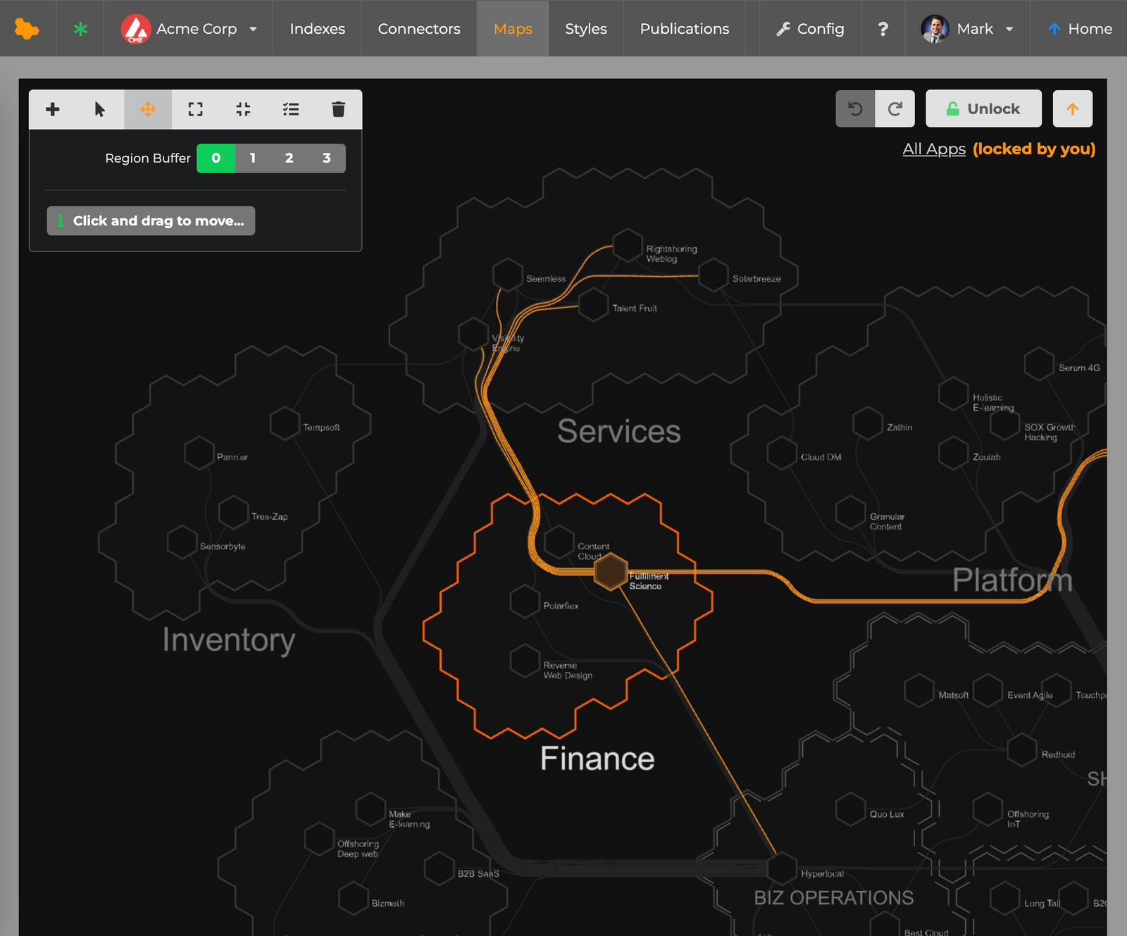 Aplas - An atlas for application landscapes