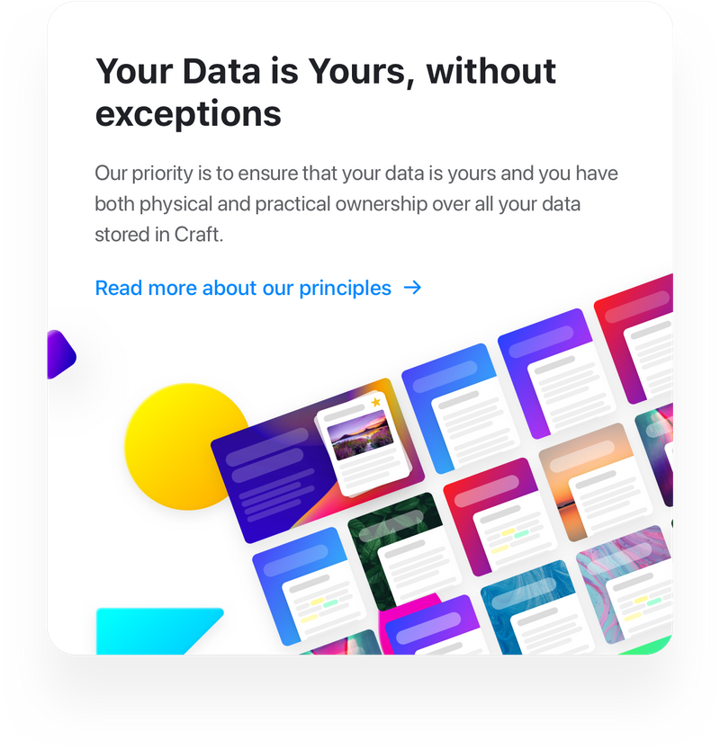 Craft - Taking notes to the next level