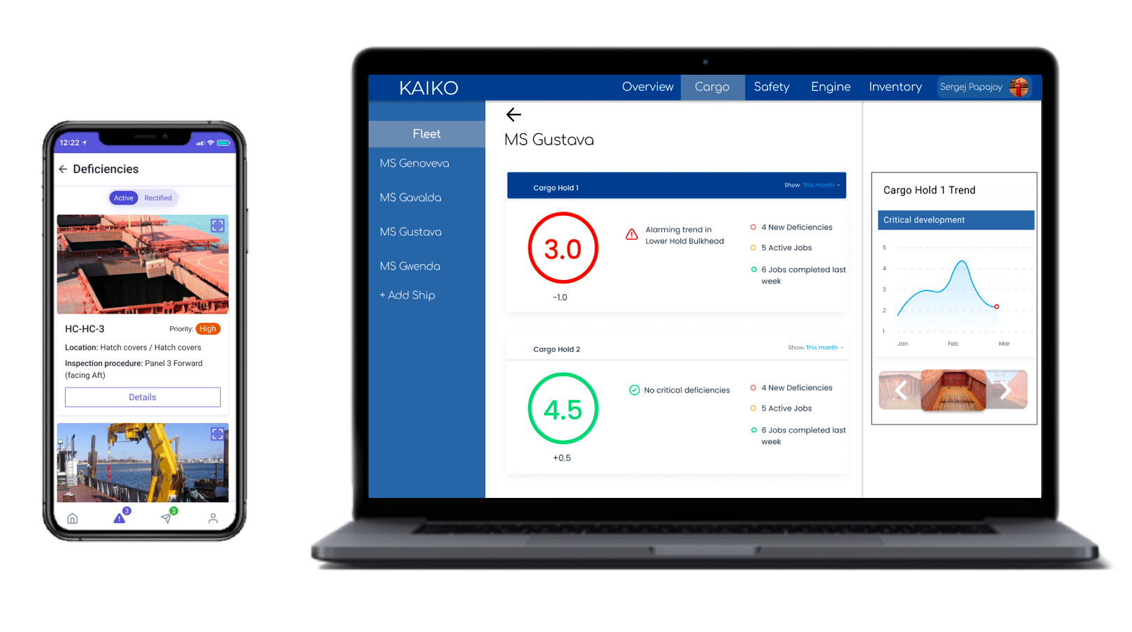 Kaiko Systems | Operational excellence for ship management