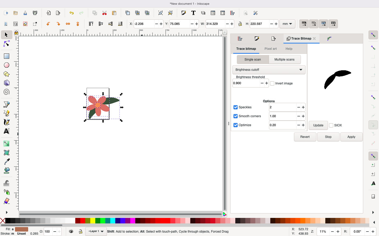 Convert a Drawing to SVG (with Layers)