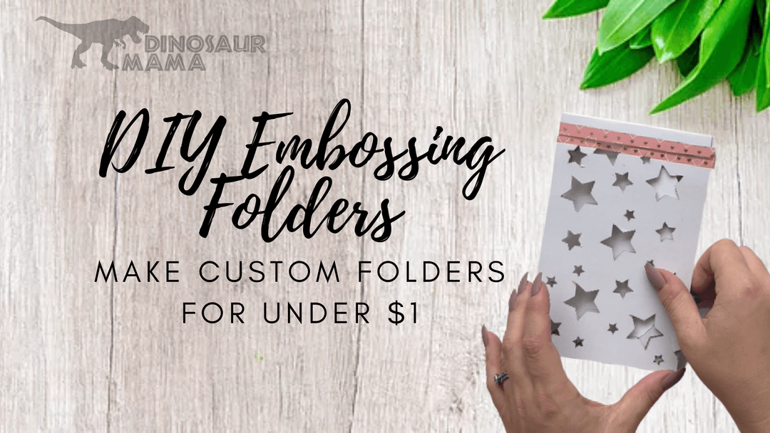 How to Make Your Own Embossing Folders on a Budget