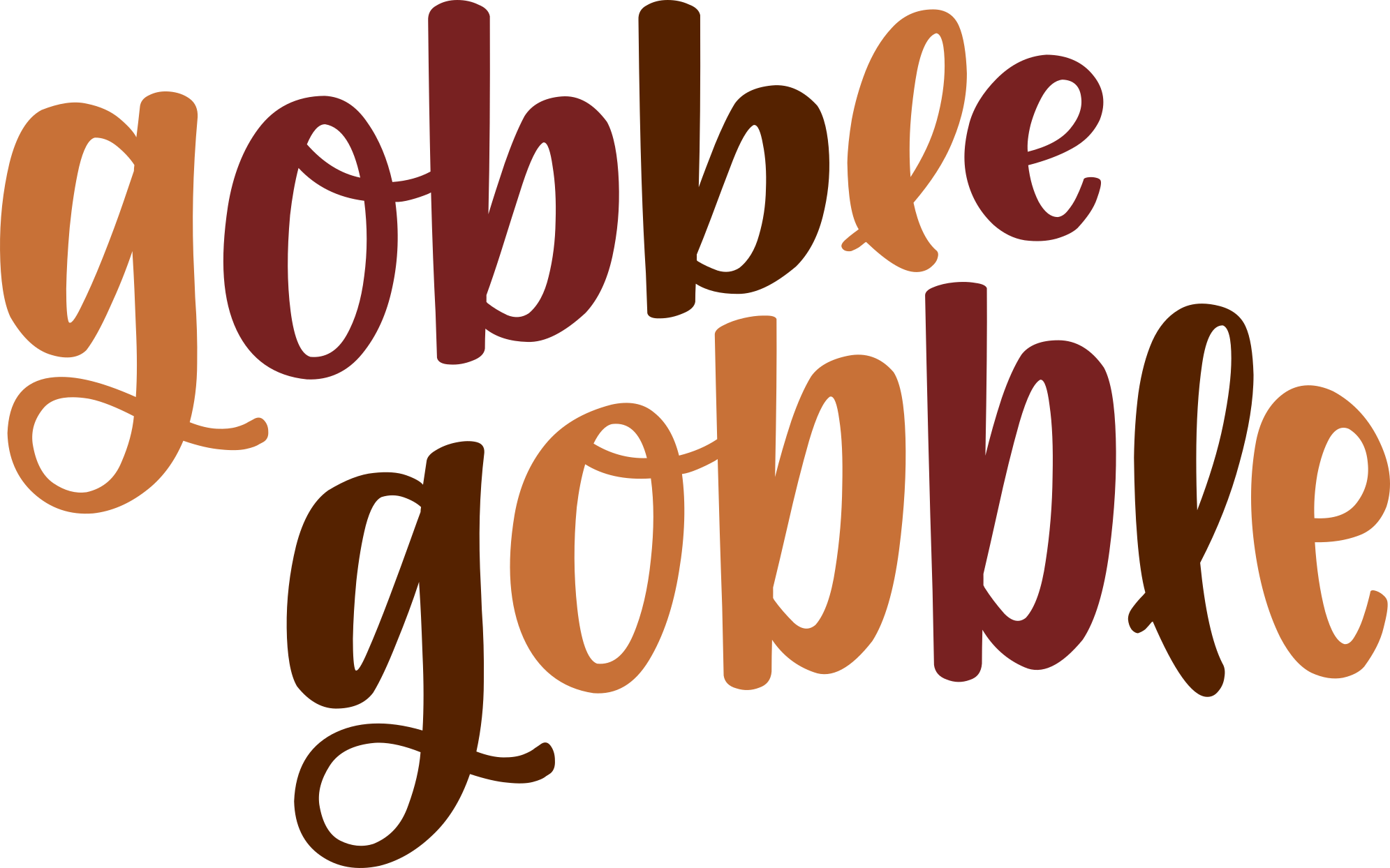 Free SVG Files for Cricut | Gobble Gobble SVG