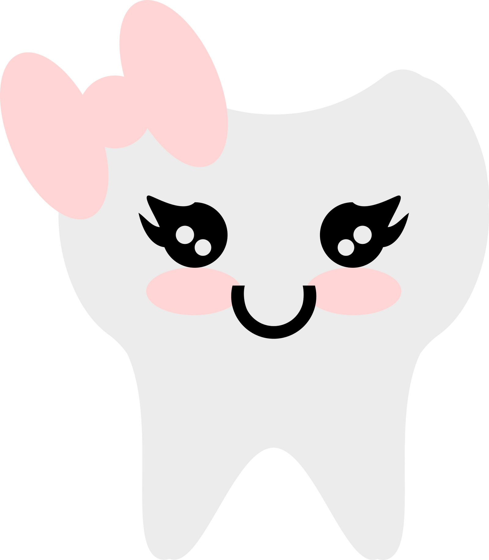 Free SVG Files for Cricut | Tooth With Bow SVG