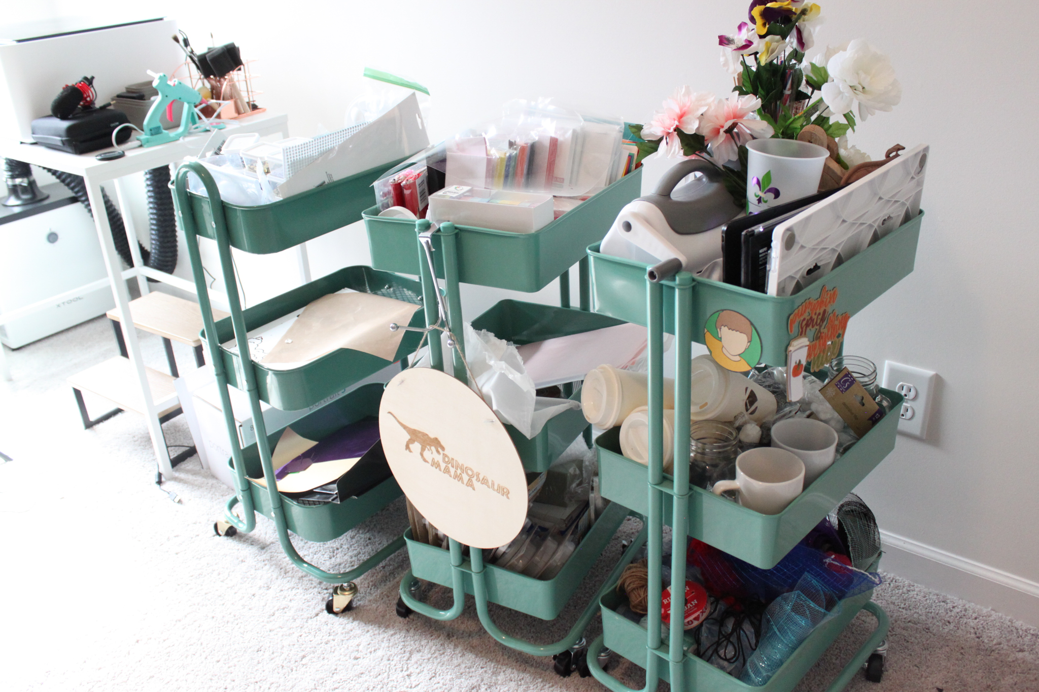 5 Brilliant Ideas for Craft Room Organization