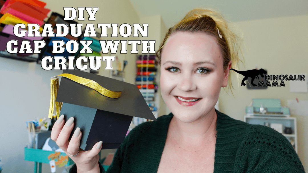 Cricut Graduation Box with Free 3D SVG File
