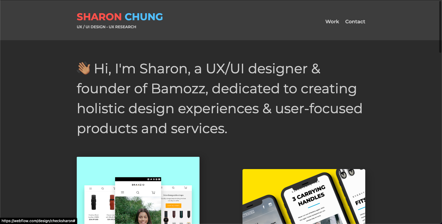 Sharon Chung | UX/UI Design • UX Research - Agile Travel