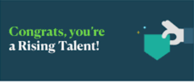 How do we get a Rising Talent Badge in the first week of Profile ...