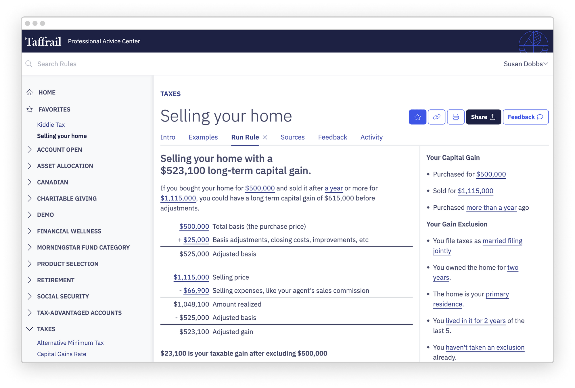 Taffrail is the leading provider of personalized digital advice for the ...