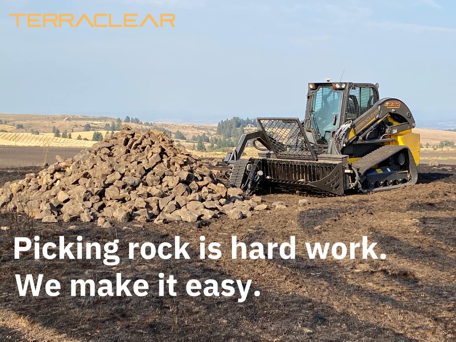 TerraClear | Rock Picking Made Easy | Rock Picking Implement