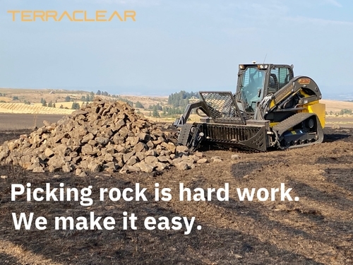 TerraClear | Rock Picking Made Easy | Rock Picking Implement
