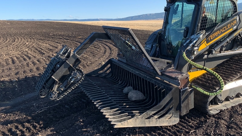 Rock Picking Implement | Rock Picker | TerraClear