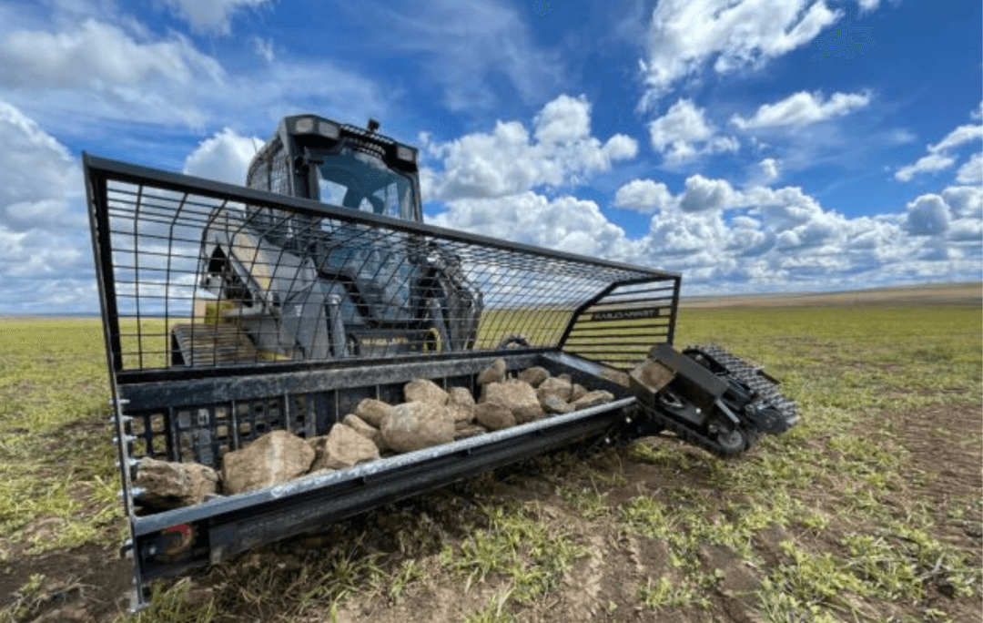 TerraClear | Rock Picking Made Easy | Rock Picking Implement