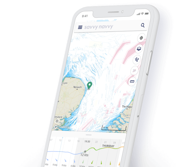 North Sea Map from savvy navvy