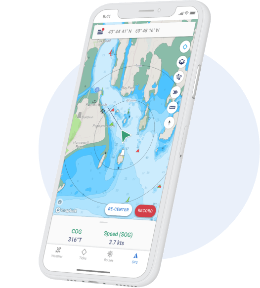 Maine Coast from savvy navvy