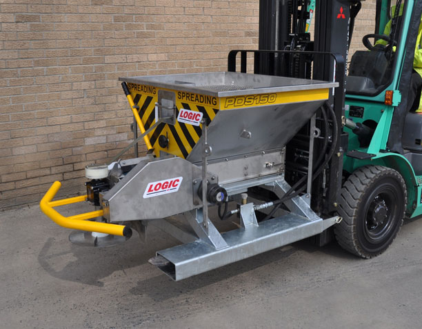 Forklift - Tele-handler - Hydraulic Salt Spreader PDS150F from Logic