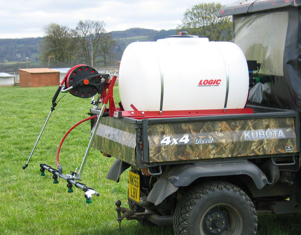 4X4 UTV Deck Mounted Sprayer (DMS390) from Logic