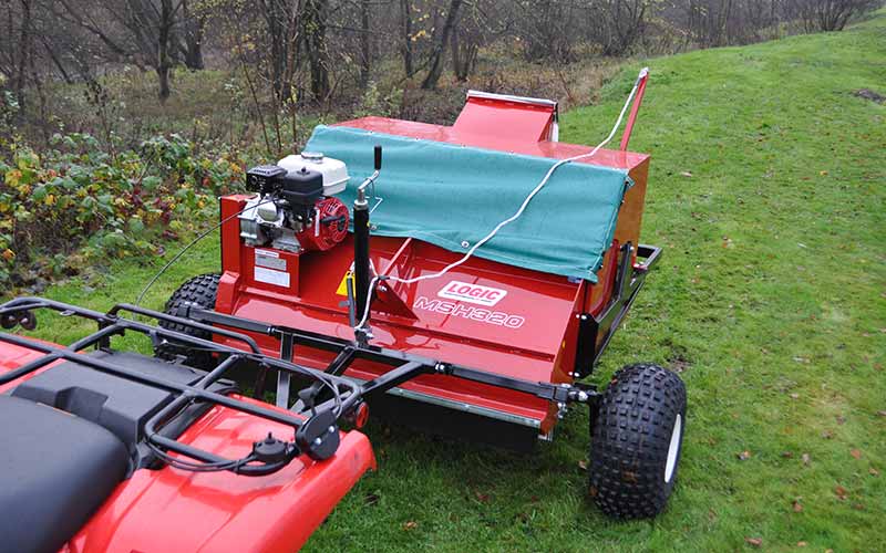 UTV ATV Seed Harvester MSH320 from Logic