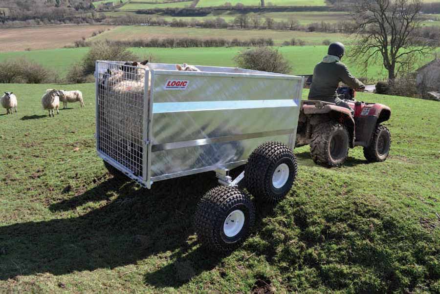 High-Sided ATV Trailer SST (Agriculture) from Logic