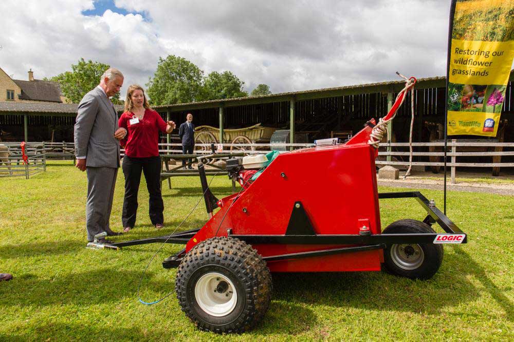 UTV ATV Seed Harvester MSH320 from Logic