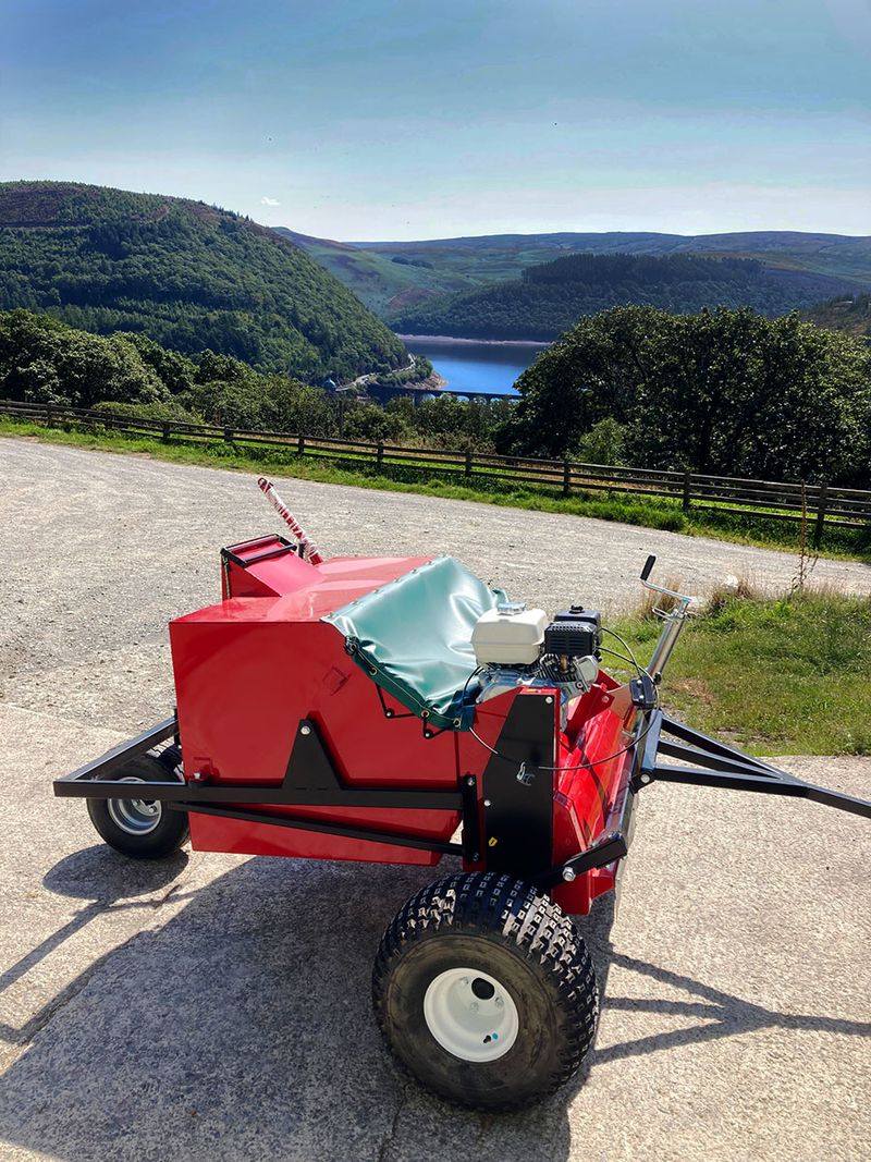 UTV ATV Seed Harvester MSH320 from Logic