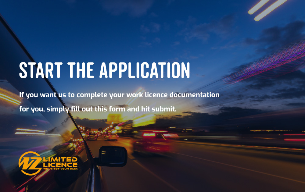 Limited Licence Application Form Applying For A Work Licence NZ Limited Licence Application Form Applying For A Work Licence NZ