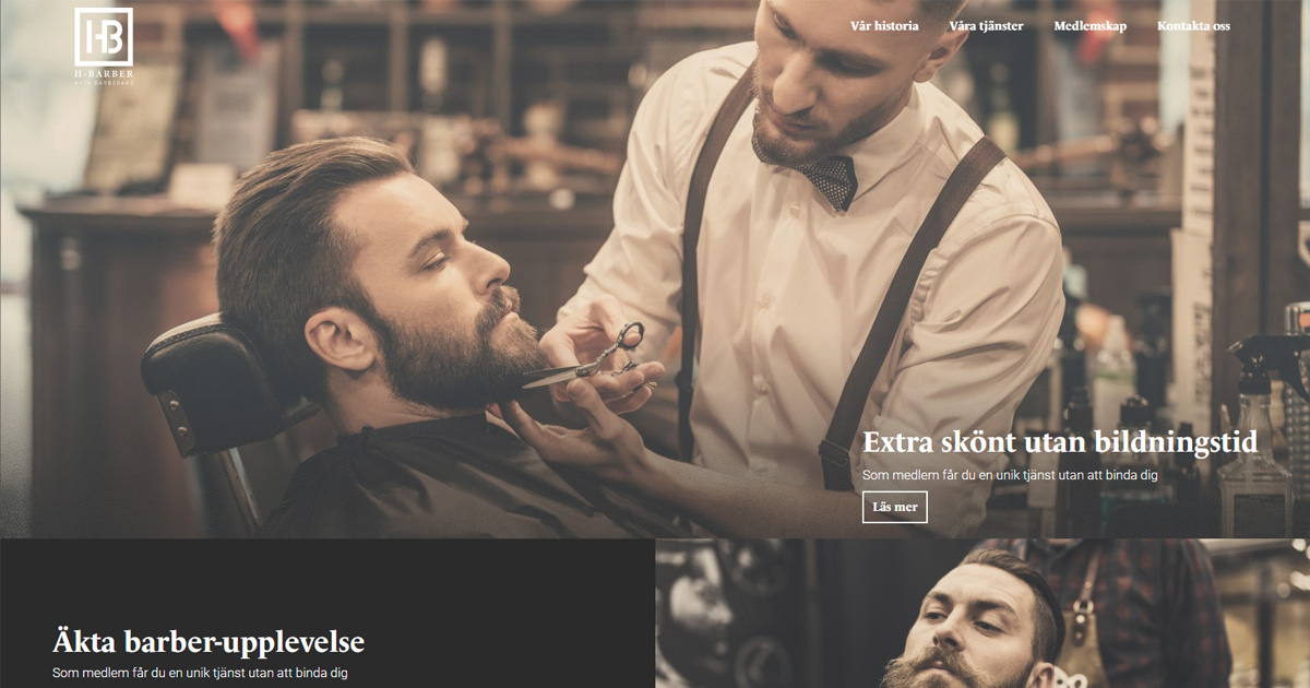 H Barber | Din barberare i Växjö | Barberare & Herrfrisör