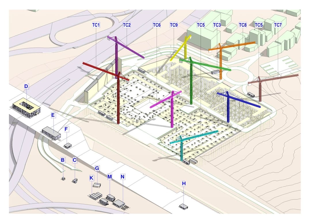 4D Scheduling - Construction Sequence Visualization