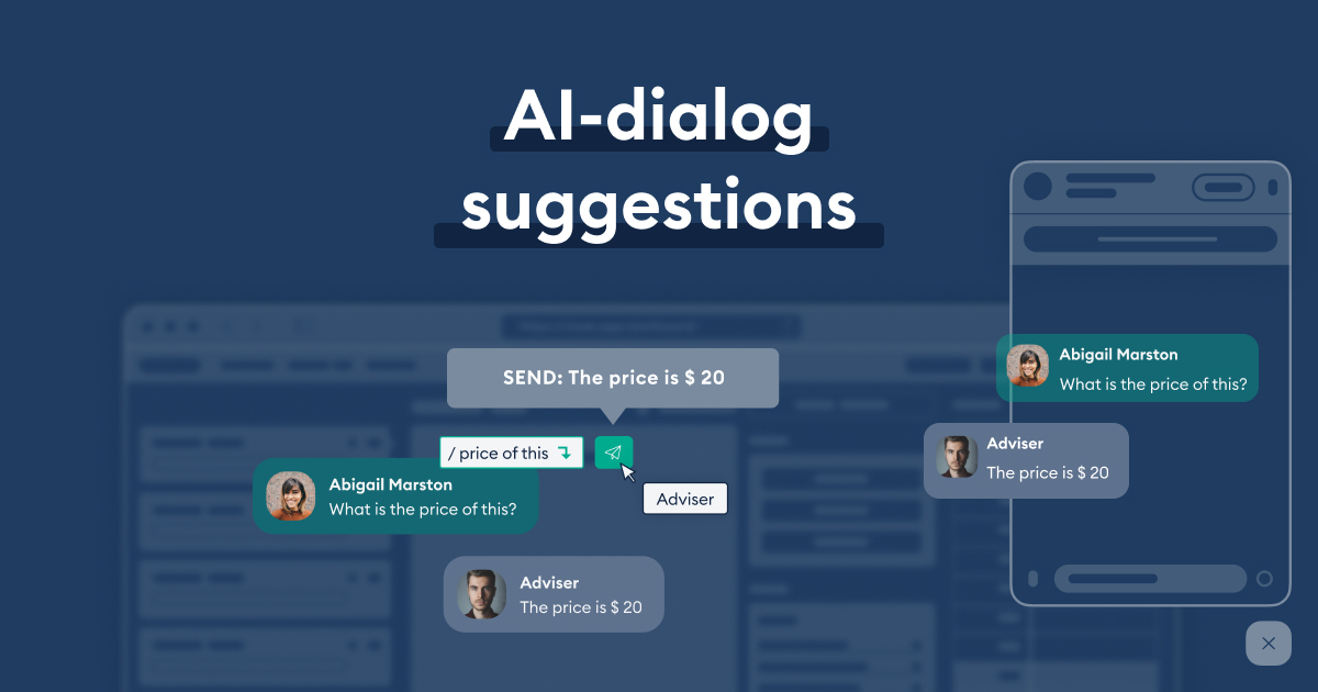 AI dialog augmentation for the fastest responses