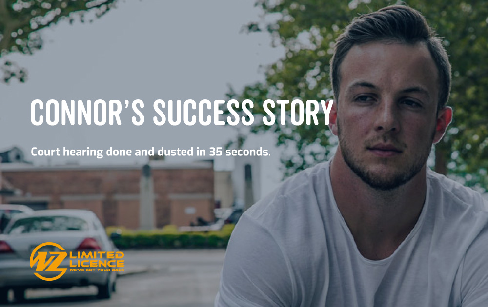 Connor's Success Story | NZ Limited Licence