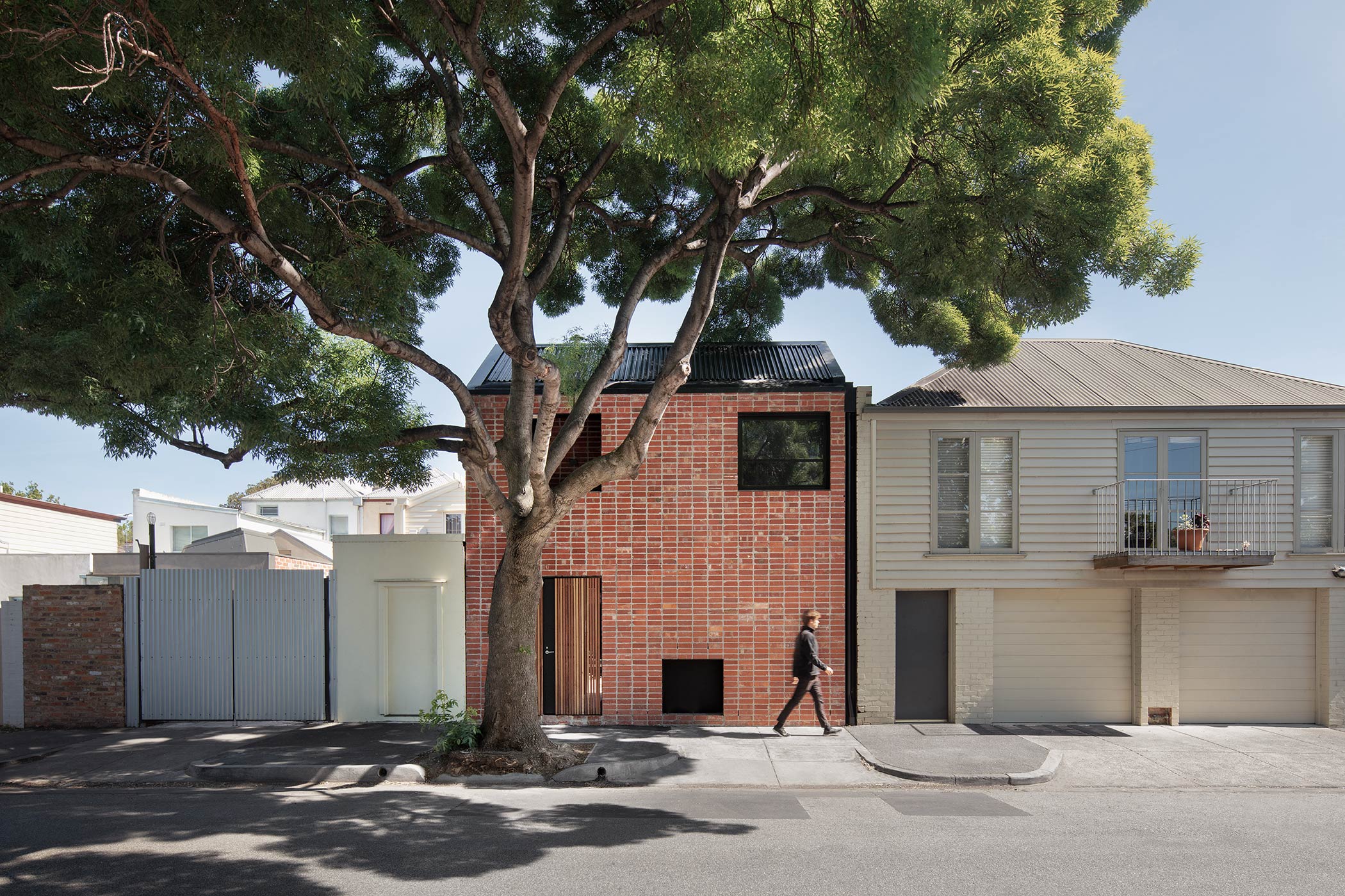 Brick and Gable House by Breathe