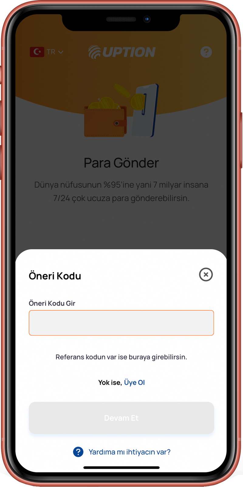 UPTION ile Avrupa'da Hesap Aç