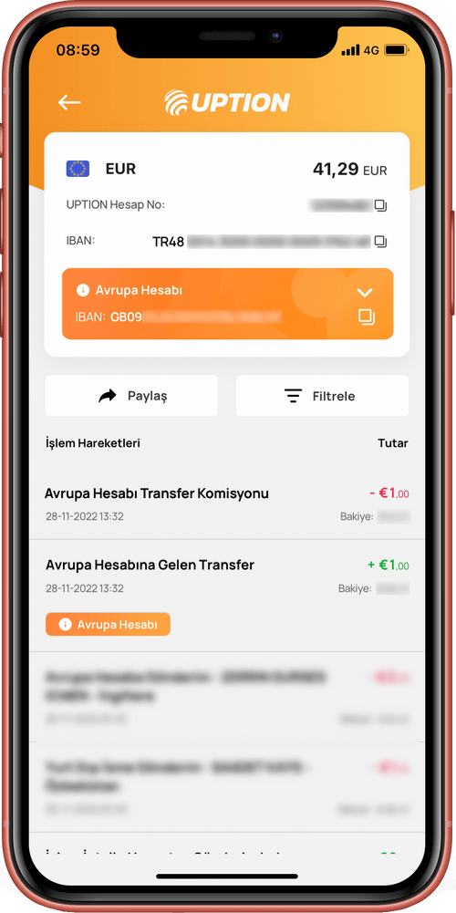 UPTION ile Avrupa'da Hesap Aç