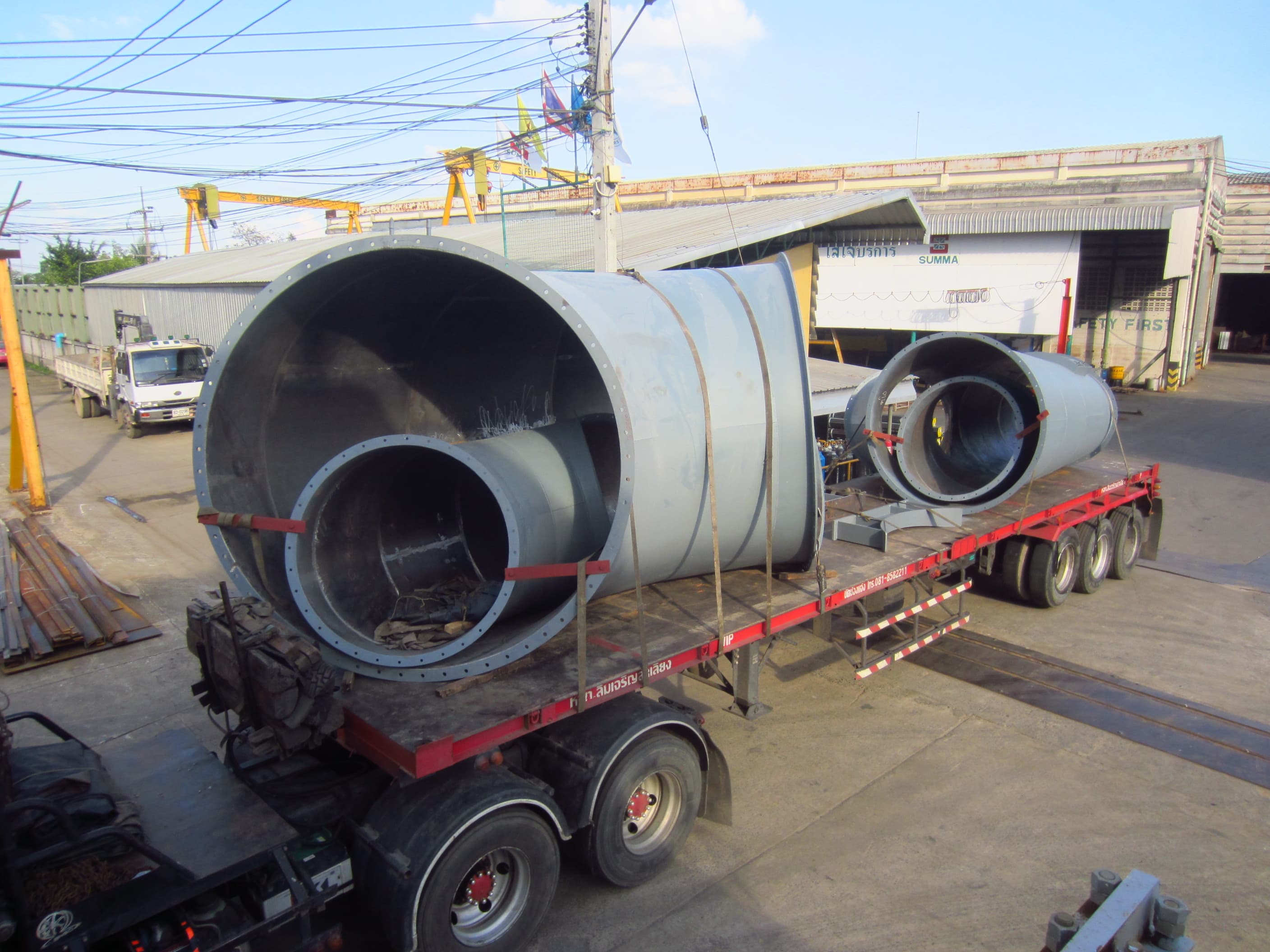 Dryer Cyclone / Hot Gas Cyclone - Summa N.K. Contracting Co., Ltd.