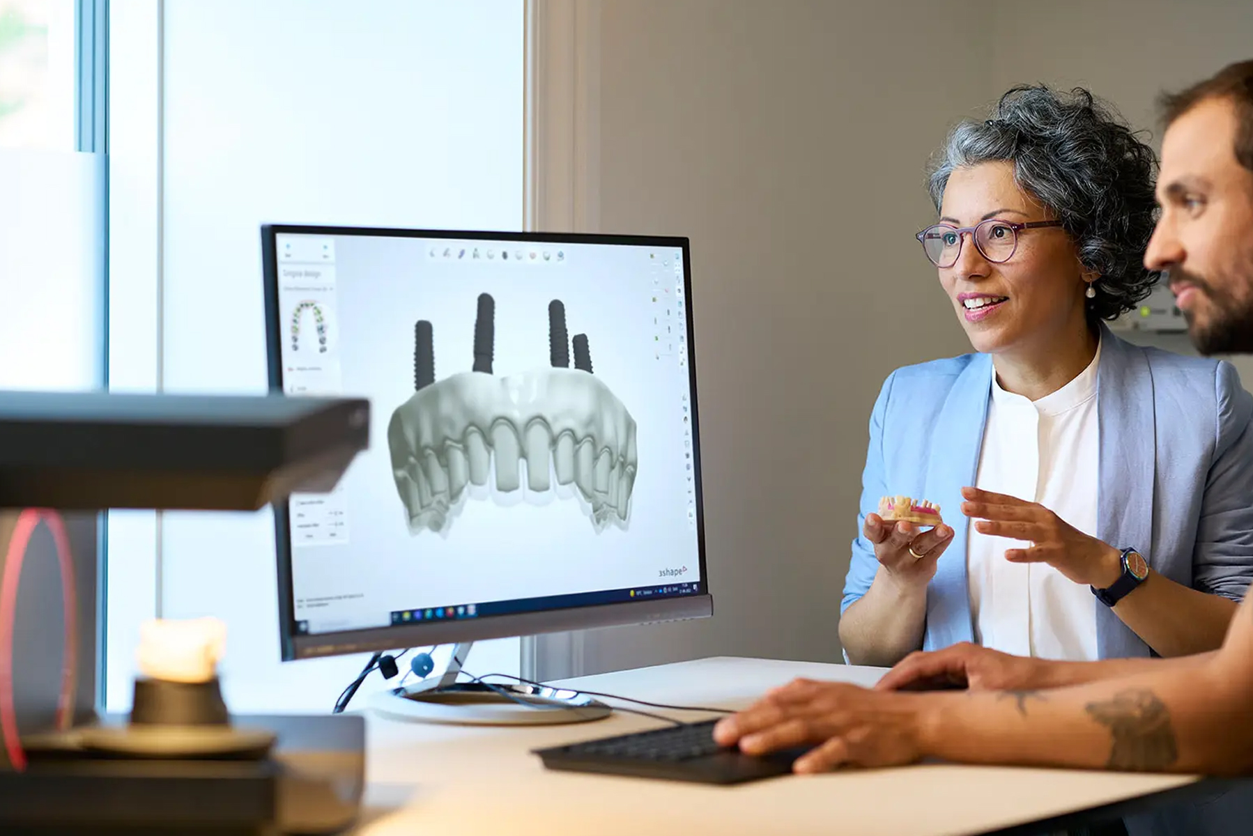 SCANNER DE LABORATORIO 3SHAPE E2