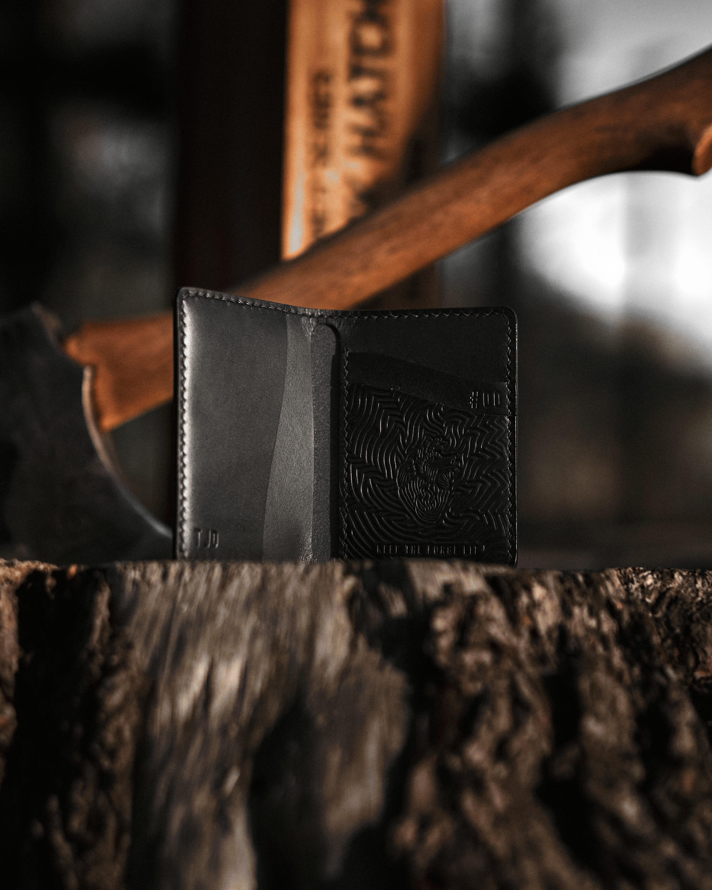 Alibi Leather Goods | Collaborations | "The Reserve" Vertical Wallet ...