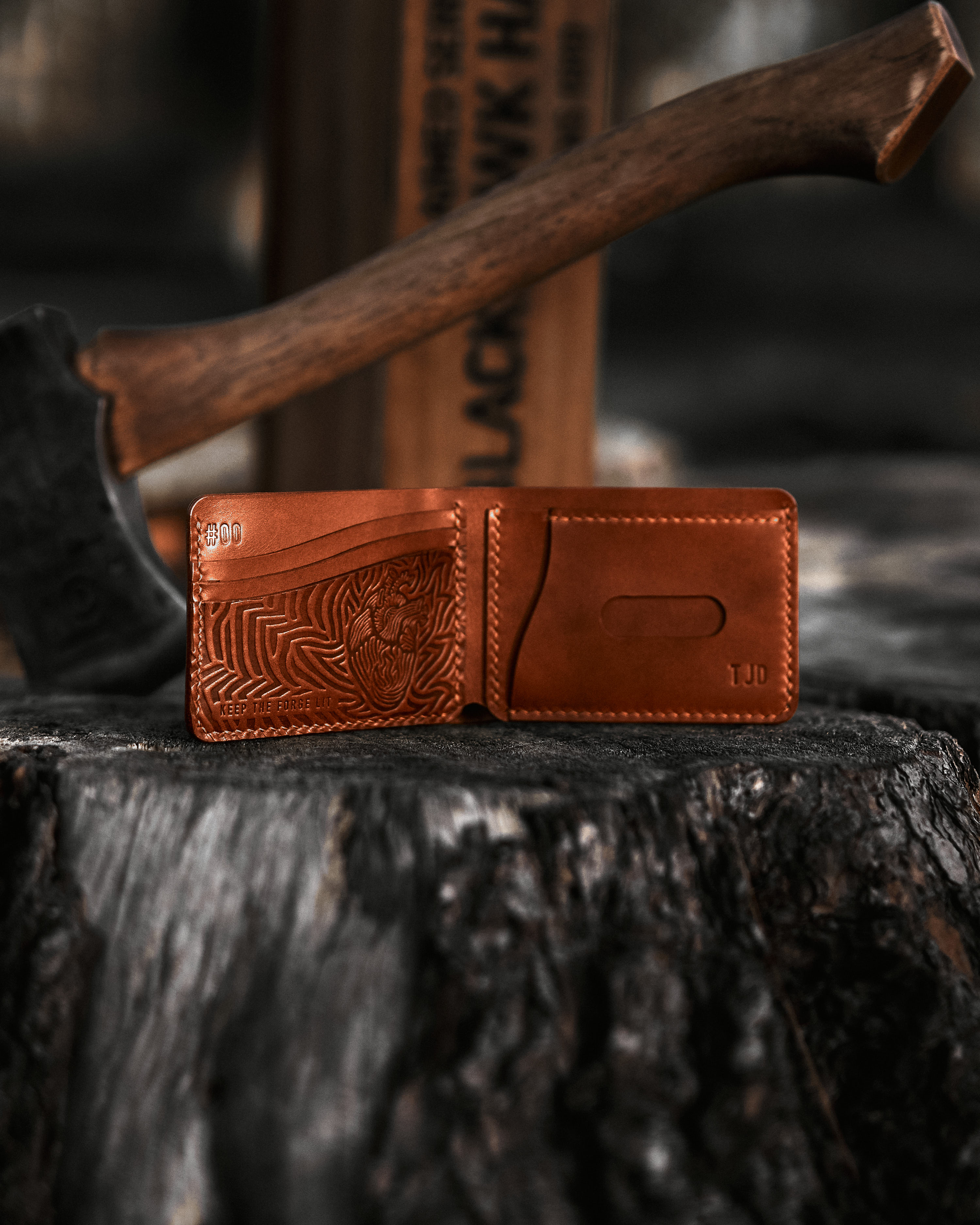 Alibi Leather Goods | Collaborations | "The Vault" Bifold Wallet ...