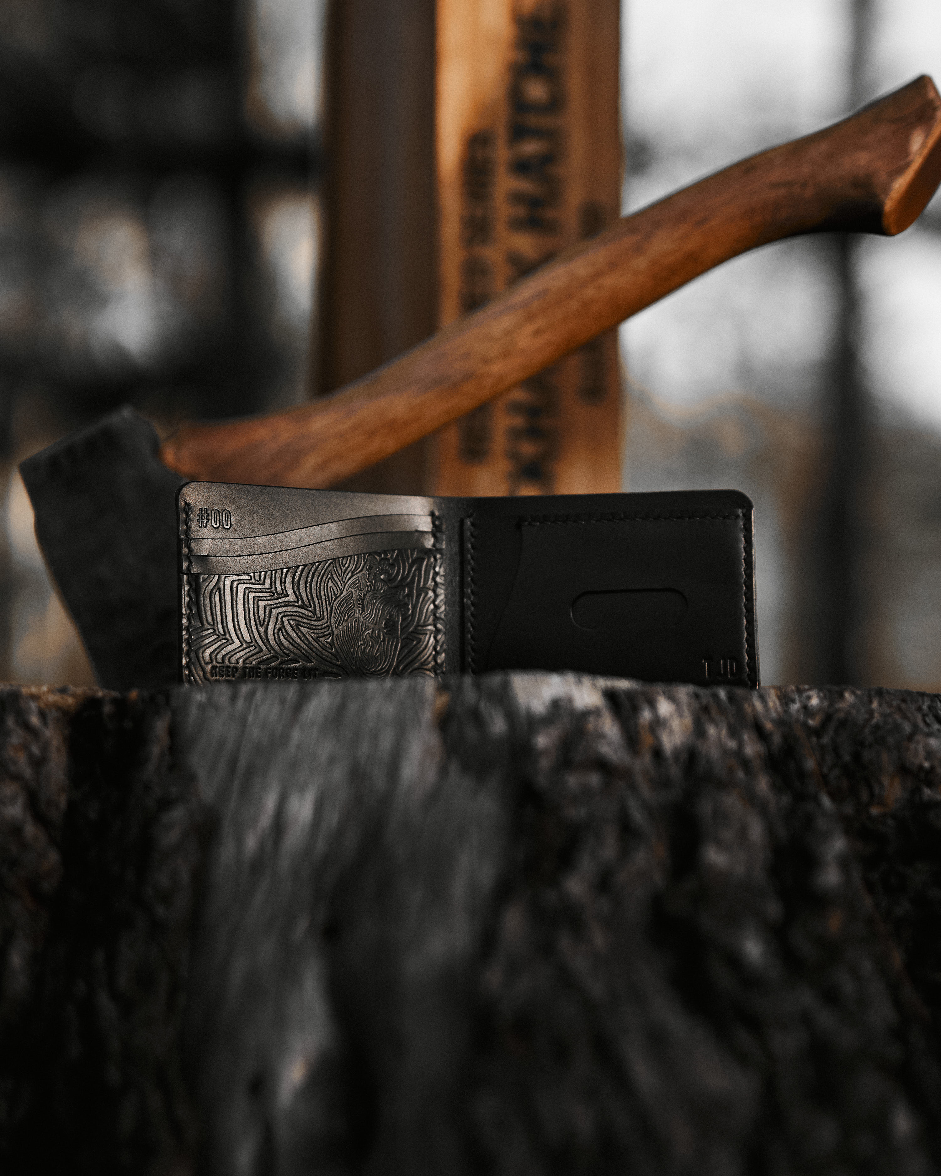 Alibi Leather Goods | Collaborations | "The Vault" Bifold Wallet ...