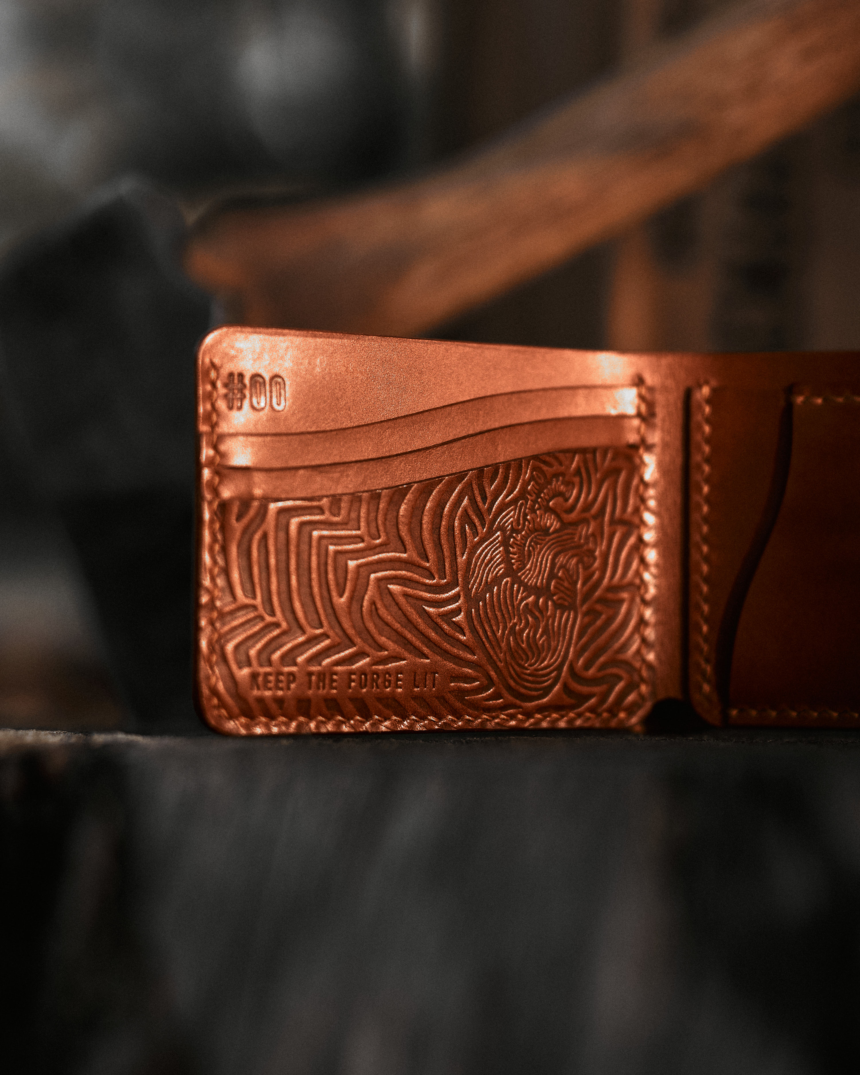 Alibi Leather Goods | Collaborations | "The Vault" Bifold Wallet ...