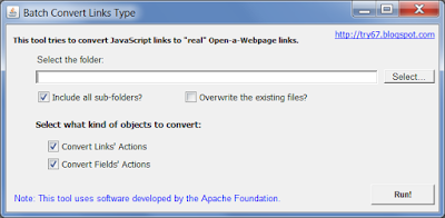 Convert JavaScript Links To Real Links | Try67 | Custom PDF tools