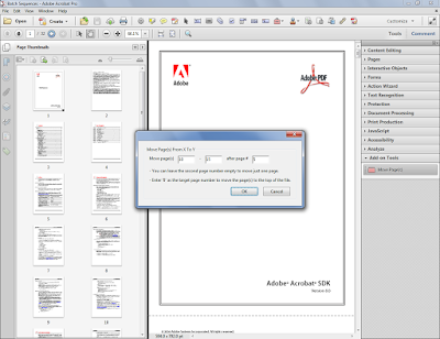 Acrobat -- Move Pages From X To Y | Try67 | Custom PDF tools