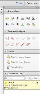 Acrobat/Reader -- Comments Review Tools | Try67 | Custom PDF tools