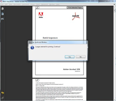 Acrobat - Print or Extract Selected Pages | Try67 | Custom PDF tools
