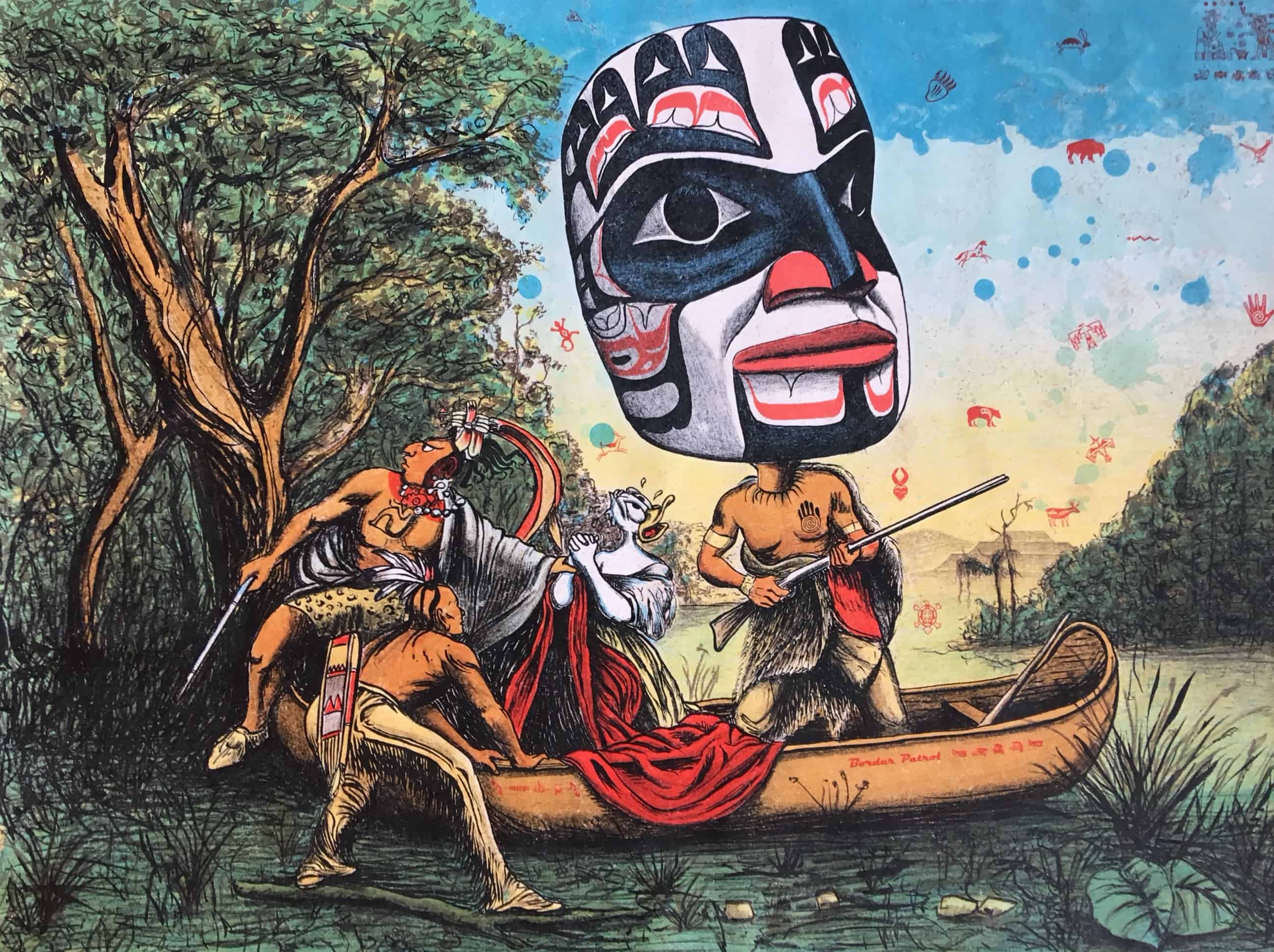 Enrique Chagoya—The Seven Deadly Sins and Utopías Coloniales