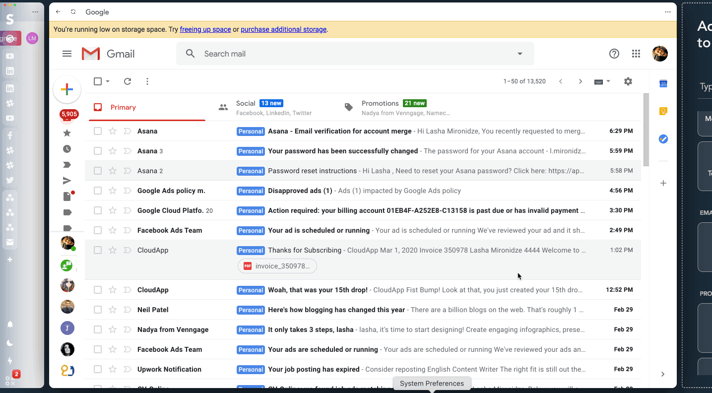 How do I create an email template in Gmail? | Stack