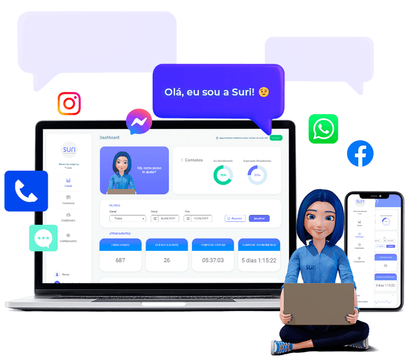 SURI | A Inteligência Artificial do seu atendimento